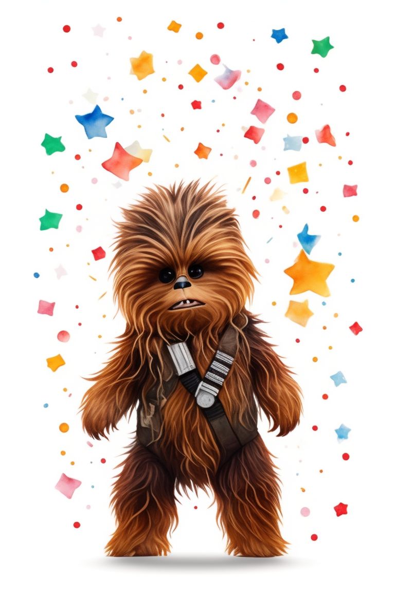 Baby Chewbacca Drawing