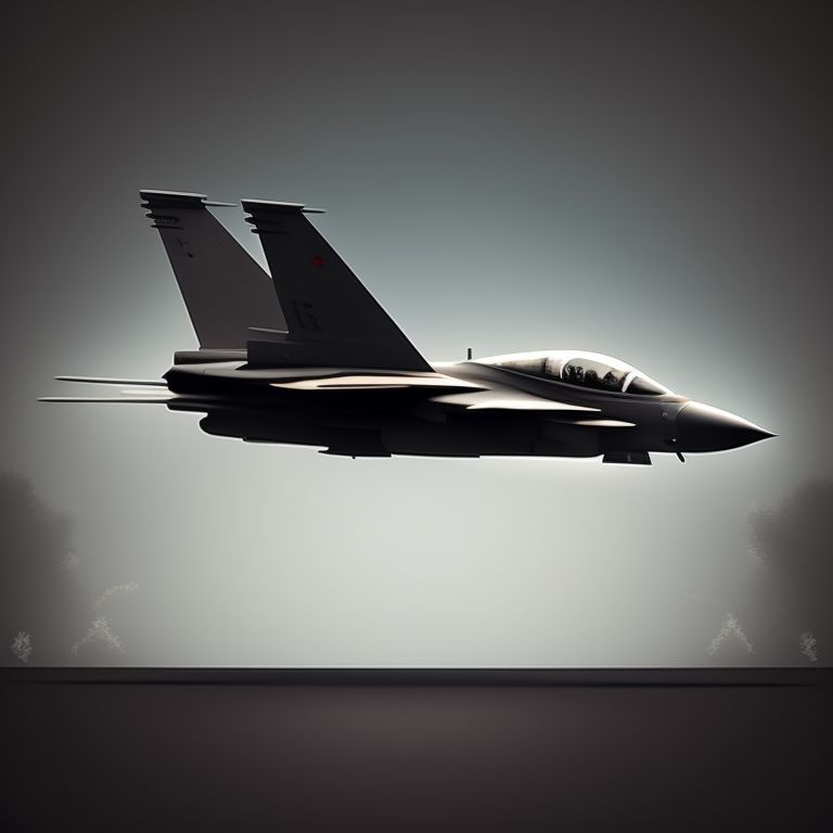 same-eland518: vector art an f-16 flying low, minimalist, 2-d, far shot ...