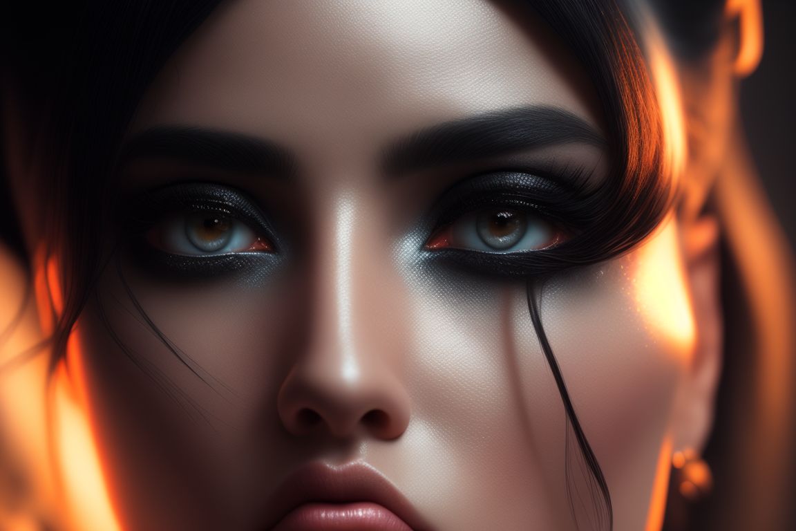 offbeat-mouse72: turkish woman perfect detailed full visible face, long ...