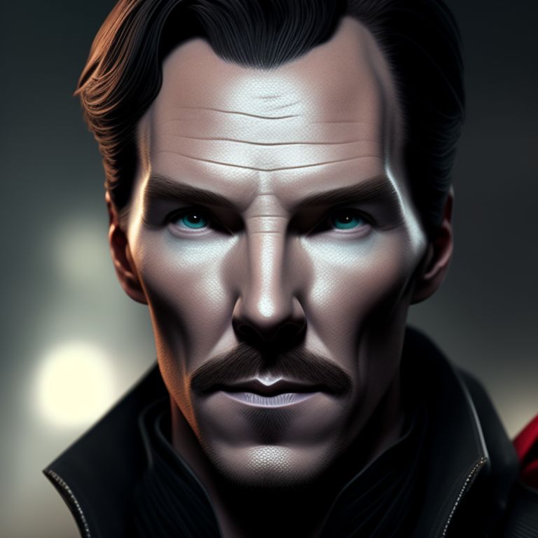 Benedict Cumberbatch Mustache