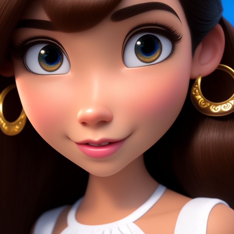 Disney Princesses With Brown Hair And Brown Eyes