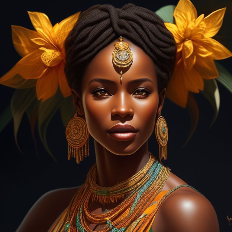 African Queen Art
