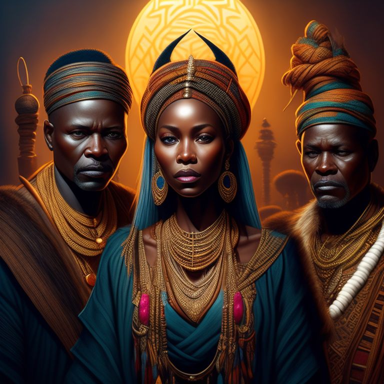 African Witch Doctor Art
