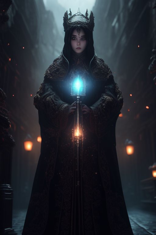 Fedoraxsa: character design, void arcanist, mist, photorealistic ...