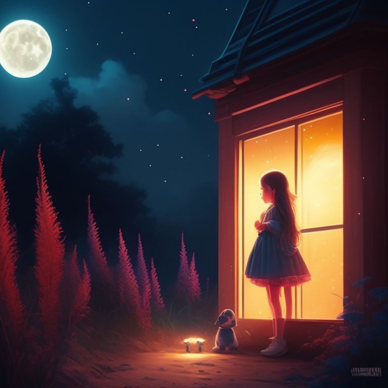 Sad Girl Standing Alone