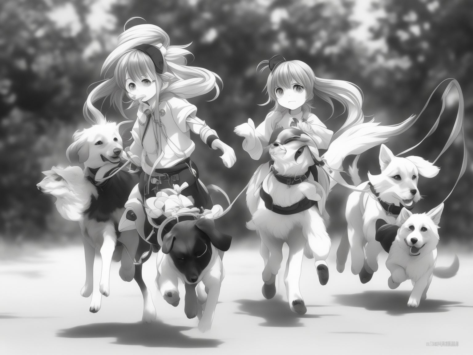 Dog Human Anime Drawings