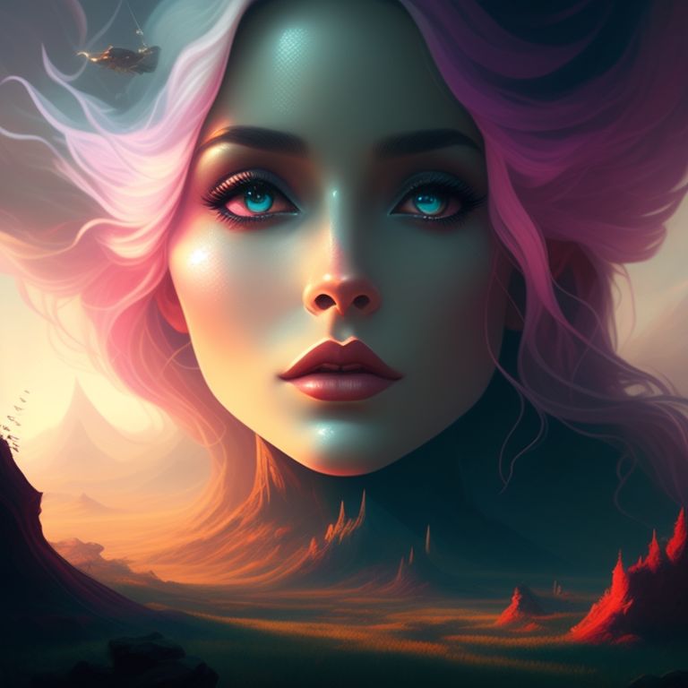 aware-elk618: Enchanting Landscapes of the Fifth Dimension