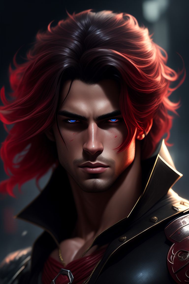 Bright Ruby Red Hair