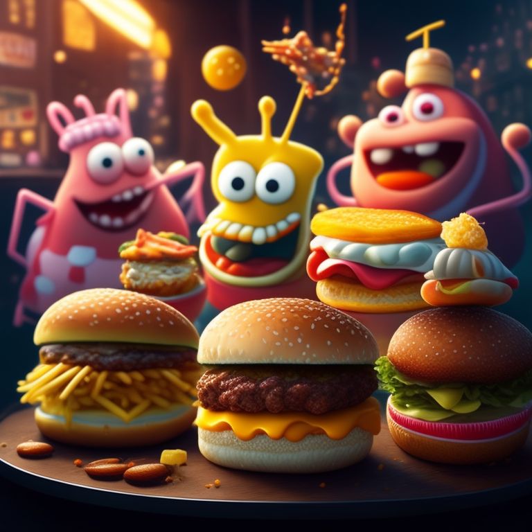 Patrick Eating Sandwich