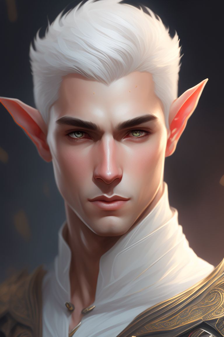 Shorthaired Male Elf
