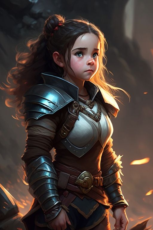 A Female Halfling Rogue With Pink Hair Wielding A Crossbow, 46% OFF