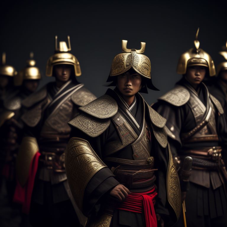 envious-dove38: a group of anthropomorphic duck samurai warriors ...