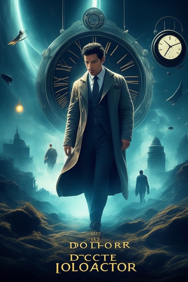 expert-goat166: A doctor falling into a whole full of clocks