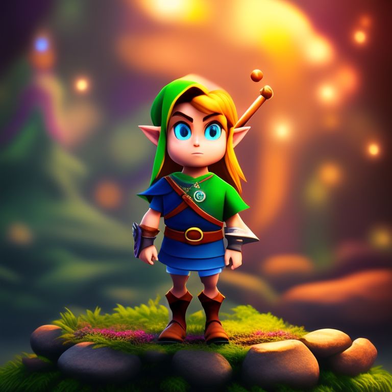 Ocarina Of Time Zelda And Link