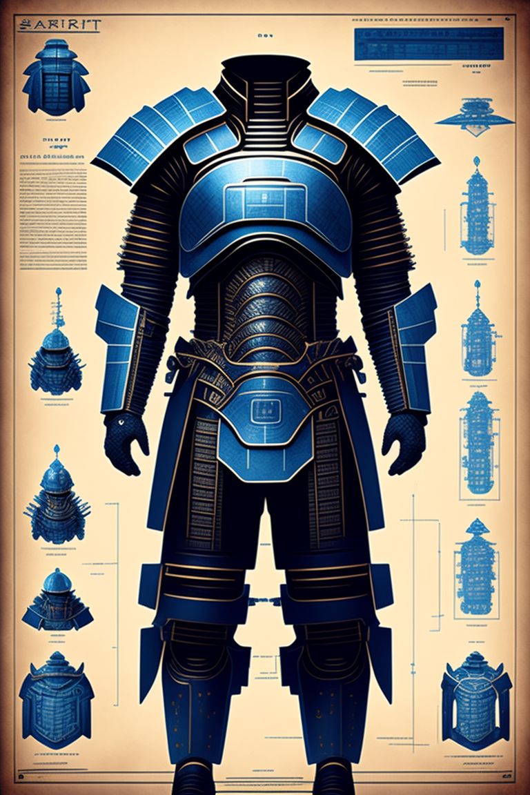 Samurai Armor Futuristic