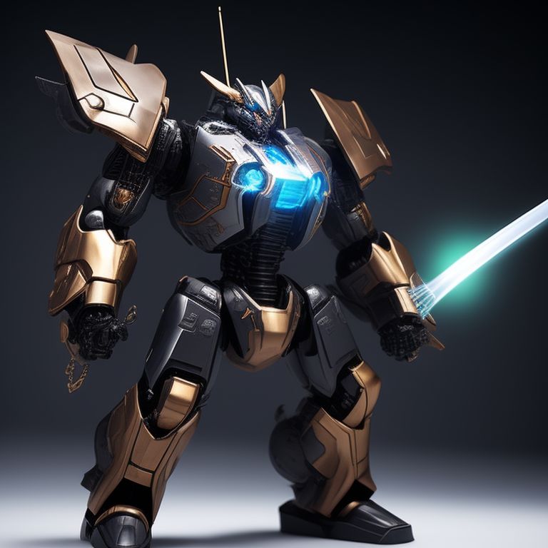 Ziiisqo: Create a super robot character named 'Titanium Guardian' with ...