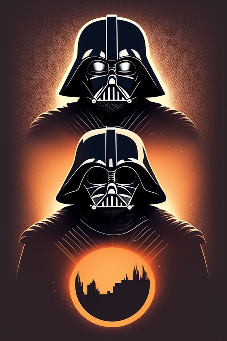 Darth Vader Vector Design