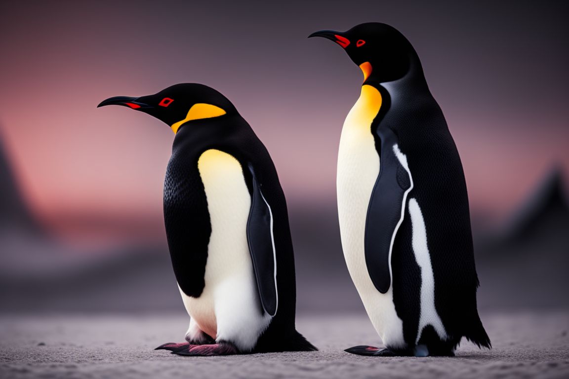 Evil Penguin Wallpaper