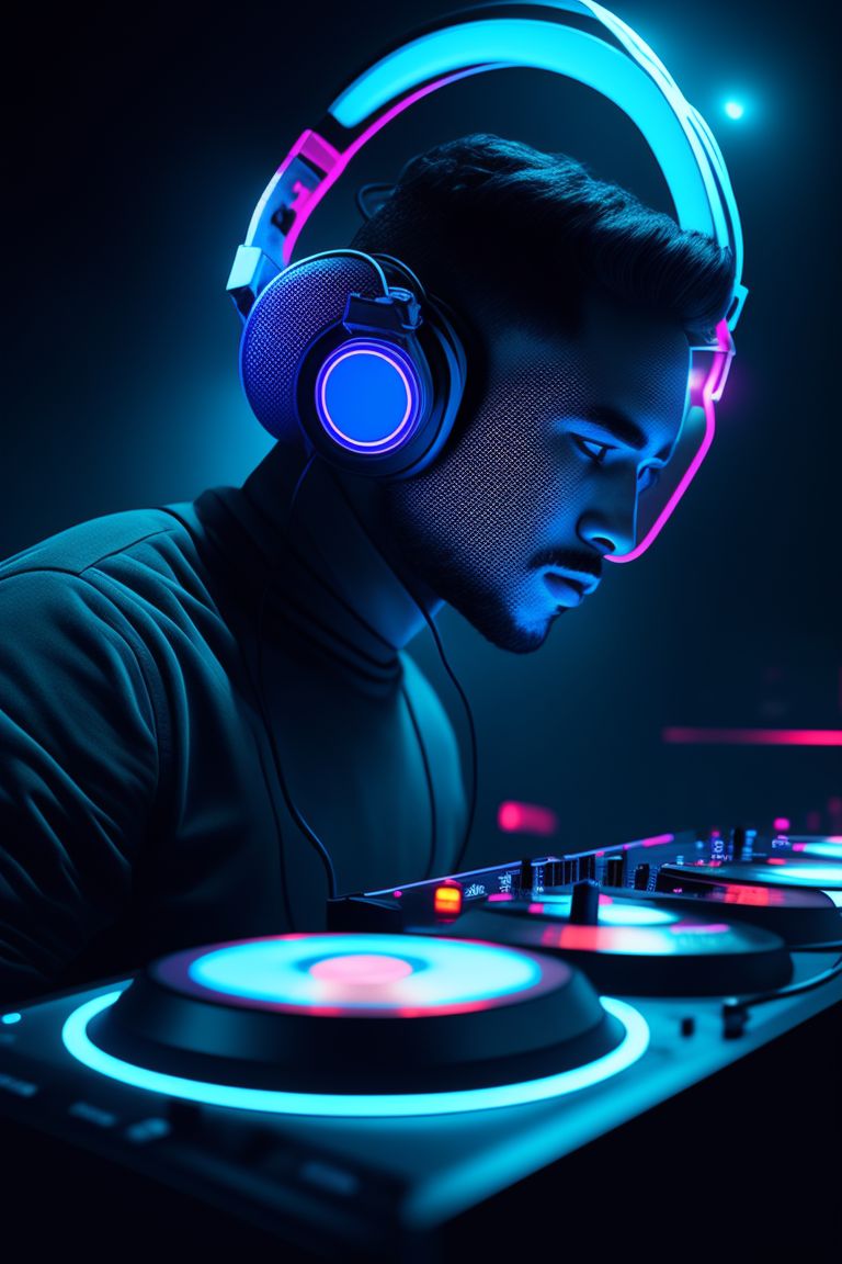 Dj Headphones Art