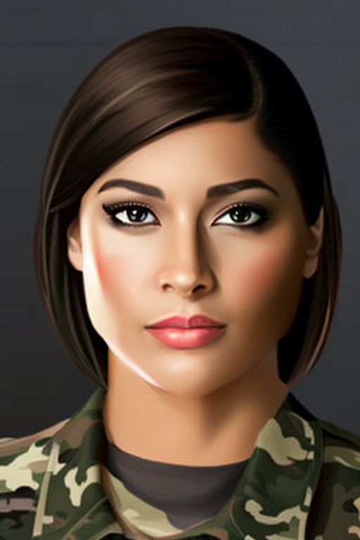 Army Girl Makeup
