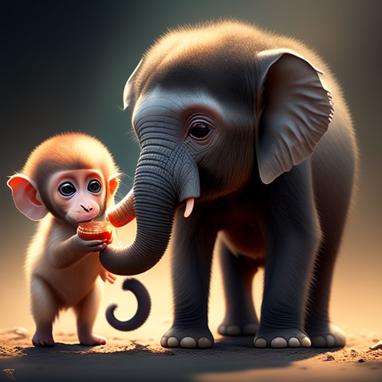 Elephant Monkey