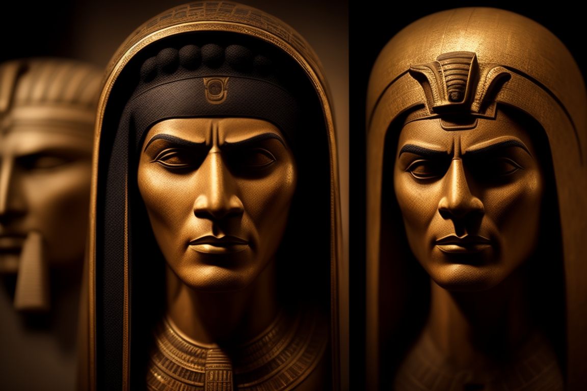 Ancient Egyptian Person Face
