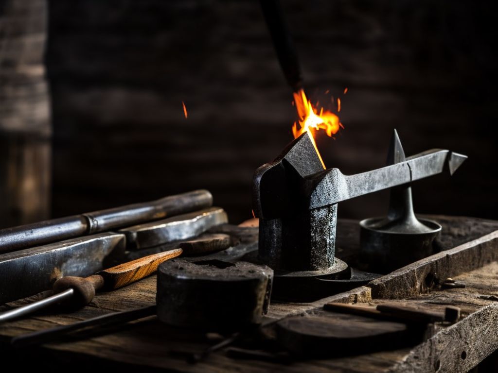 Medieval Blacksmith Anvil