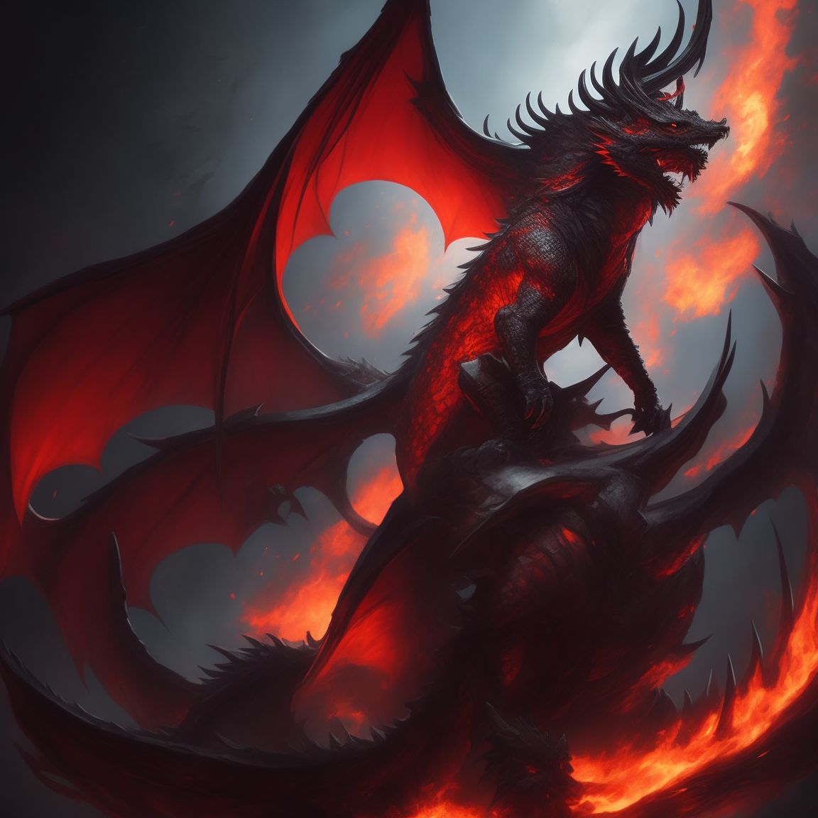 Demon Dragon Wallpaper
