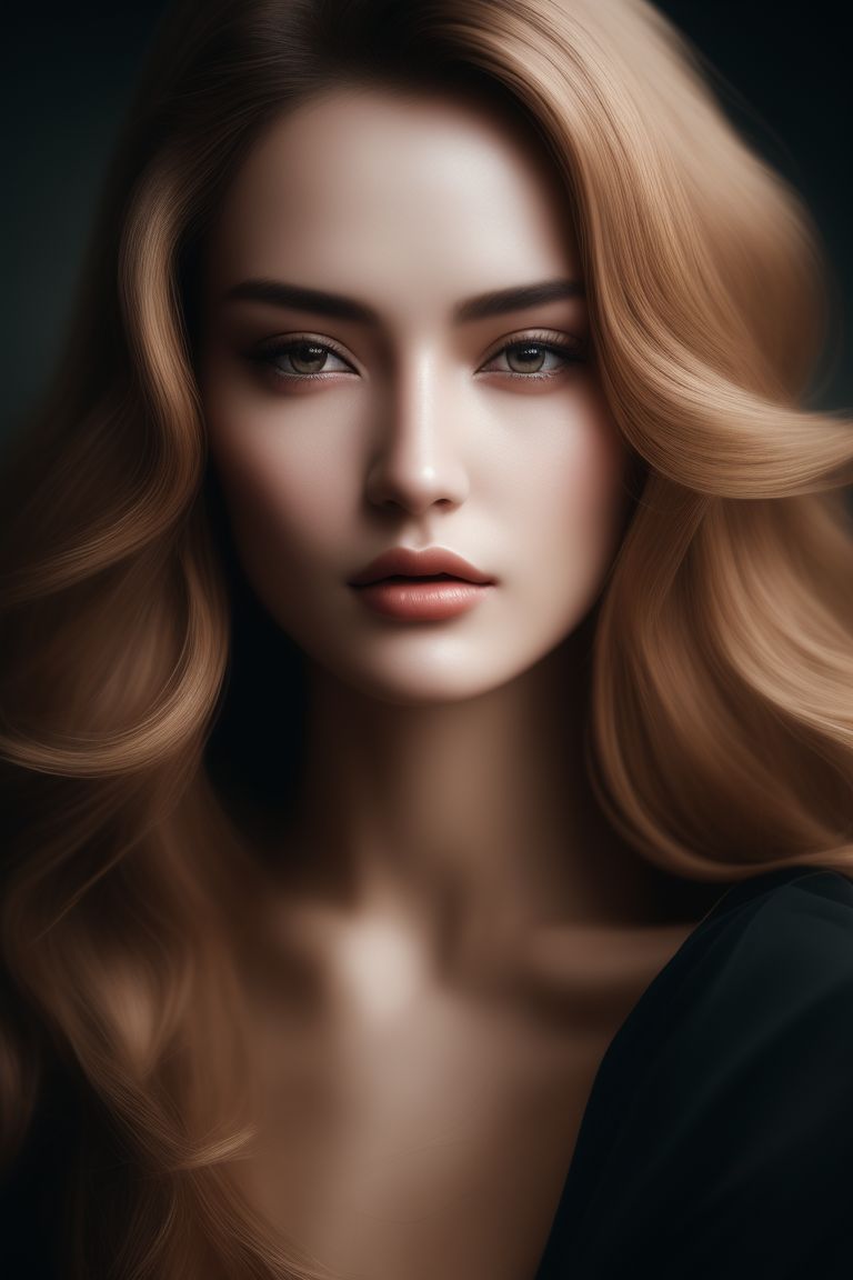 clam-shell857: centered, Photography, half body, portrait photo of ...