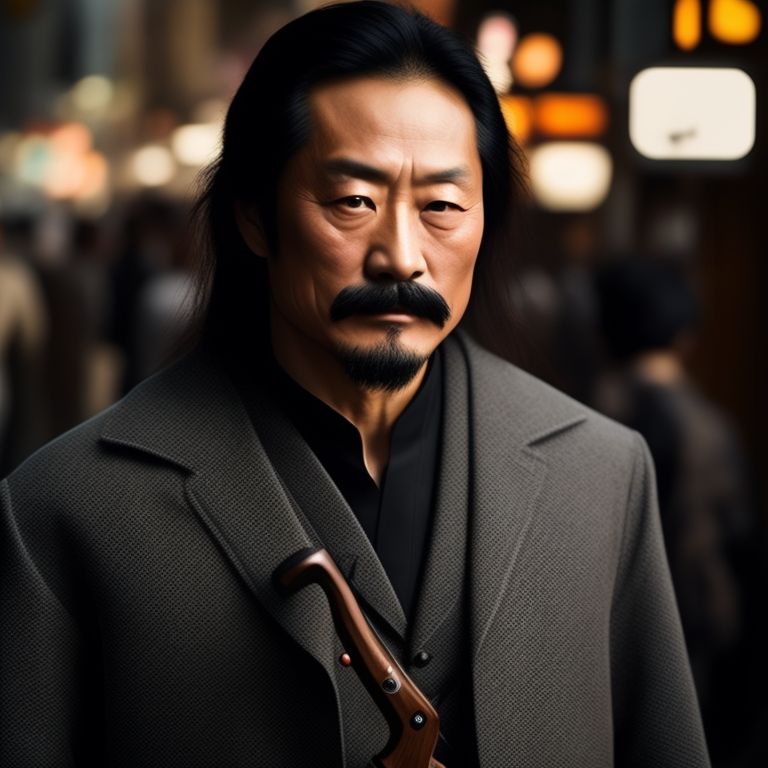 Samurai Facial Hair Styles