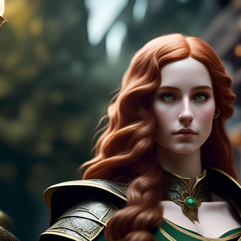 murky-whale405: 25 years old woman, ginger hair, brown eyes, elf, mage ...