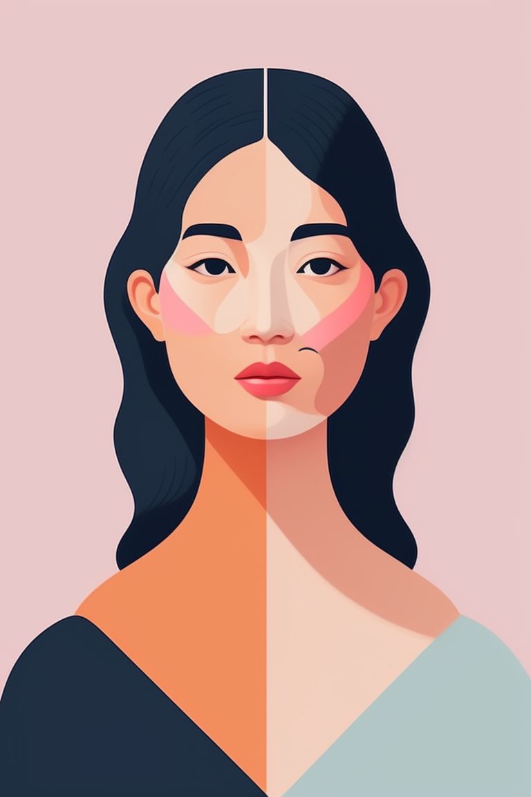 black-panda723: Vector illustration, flat illustration, illustration, simple, minimalist ...