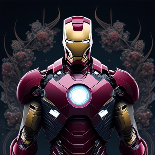 Iron Man Cartoon Full Body