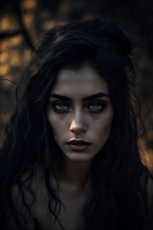 Scary Natural Blue Eyes