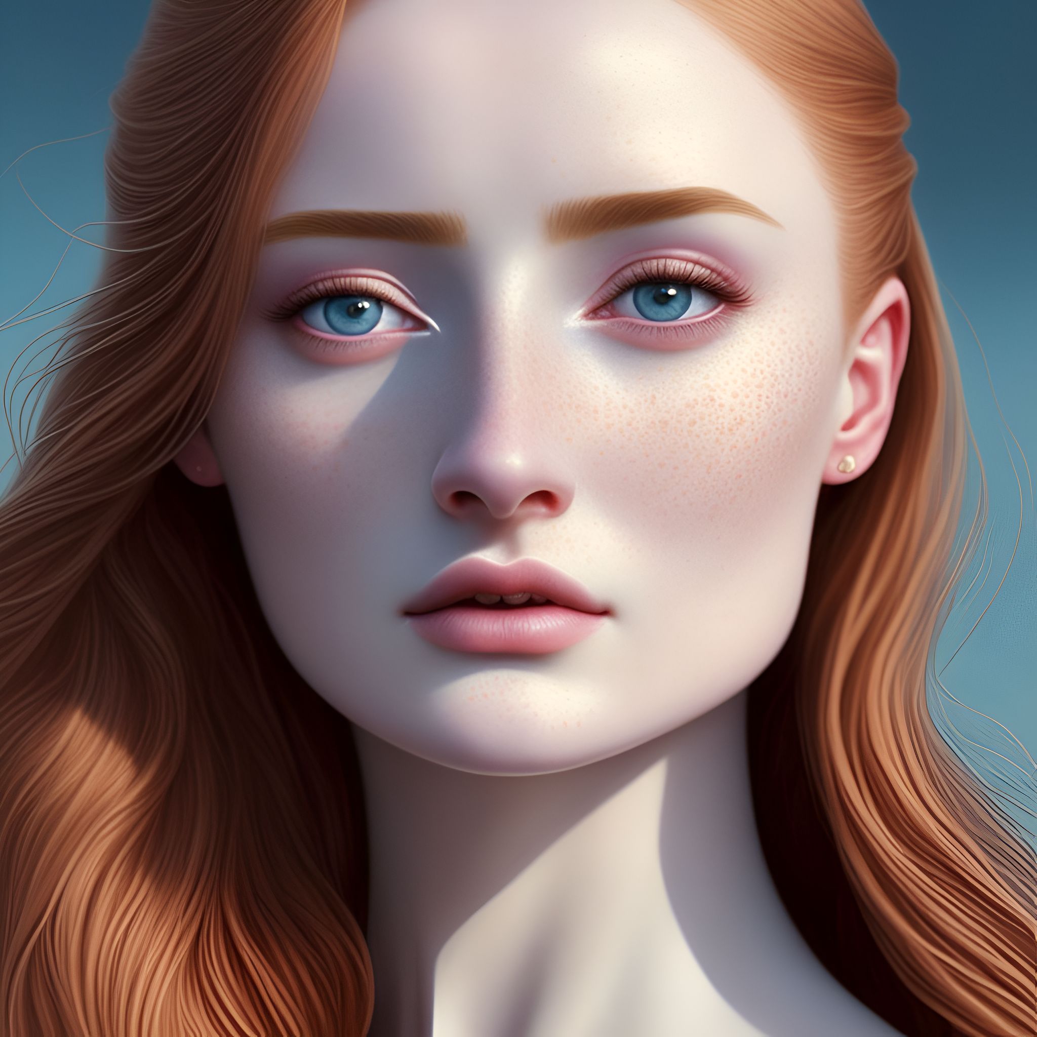 bouncy-mule791: Sansa Stark, looks like Sansa Stark, face reference ...