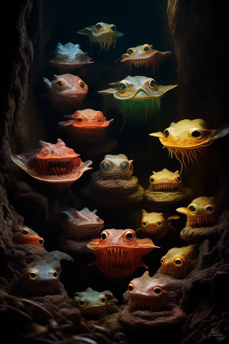 juicy-wasp108: Cave frogs