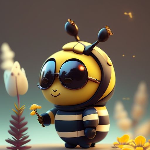Bee Cartoon Wallpaper