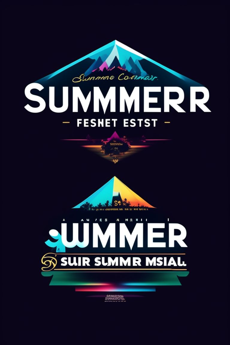 Summer Festival Logo Design