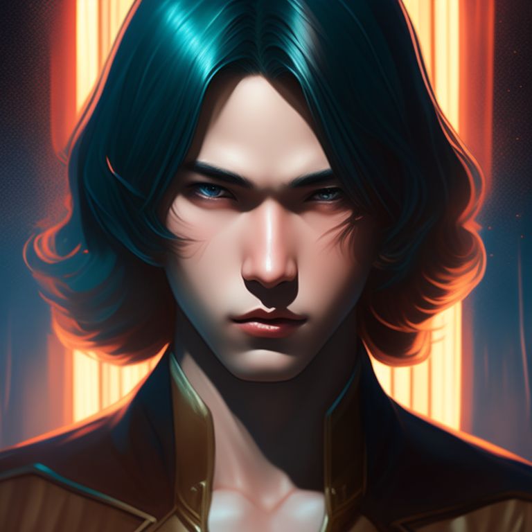 young-worm482: Young delicate boy, alone in darkness, middle of the ...