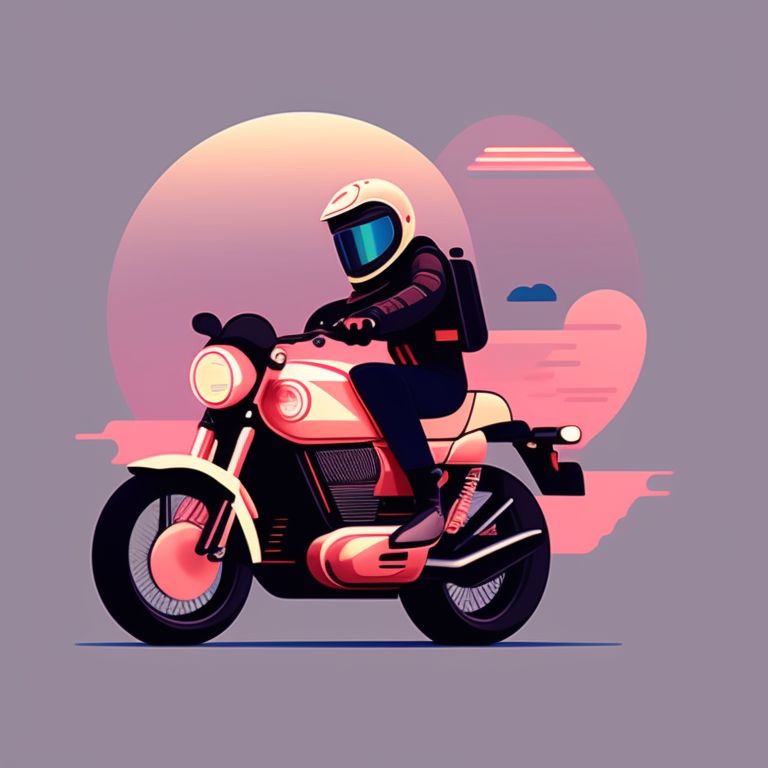 lemanhomme: a man riding a motorbike