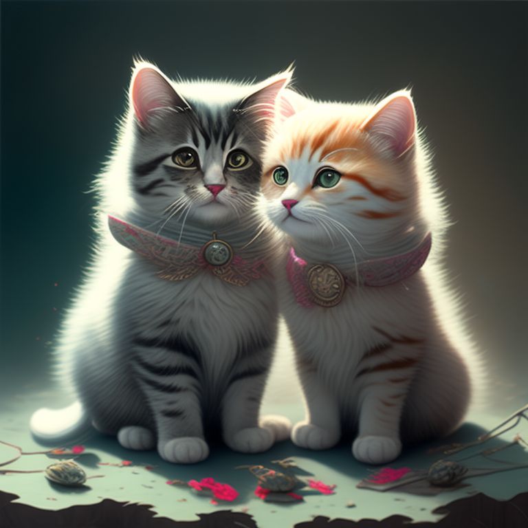 meager-eagle839: Cat punches, wrestling, sweet bites between cute cats ...