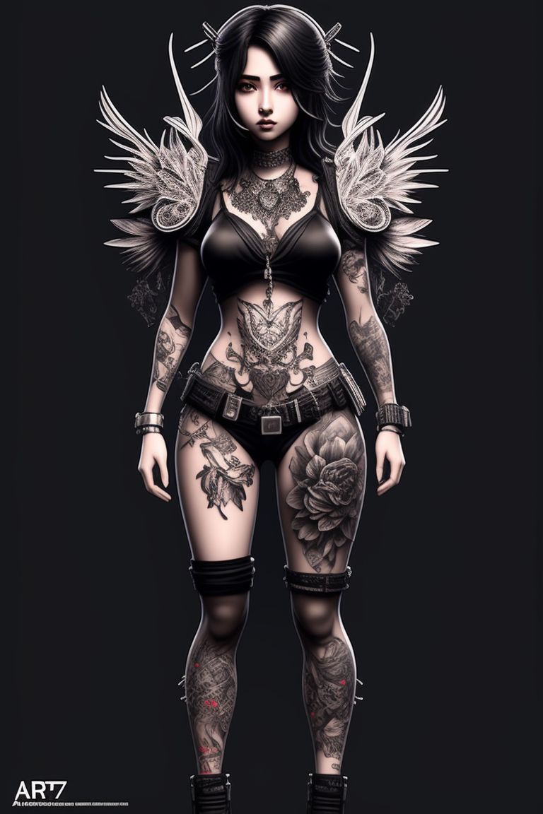 Areias81: love tattoo girl