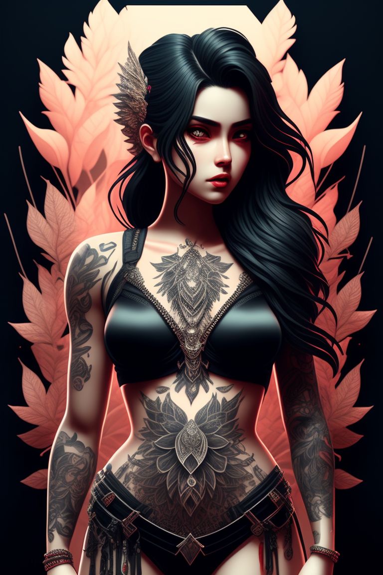 Areias81: love tattoo girl