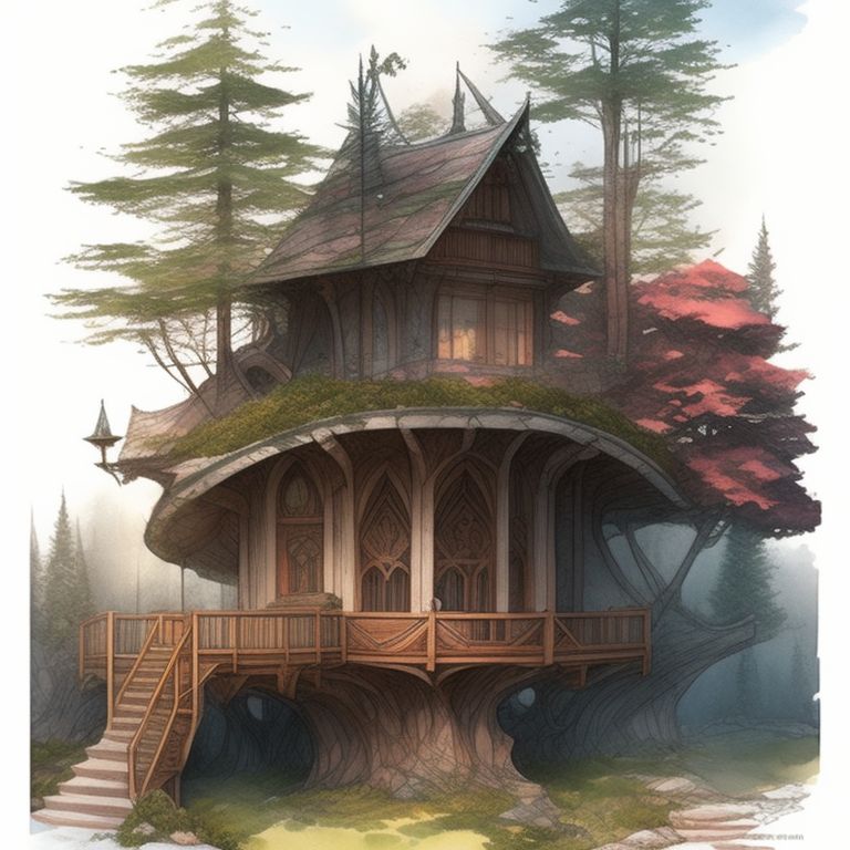 Lothlorien Architecture