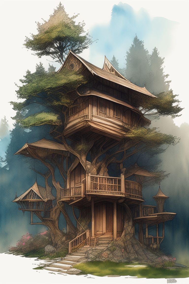 Lothlorien Architecture