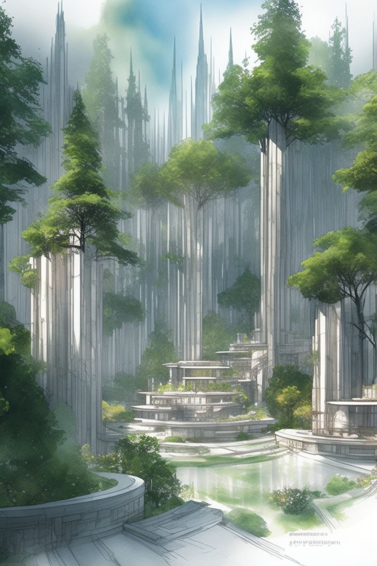 Lothlorien Architecture