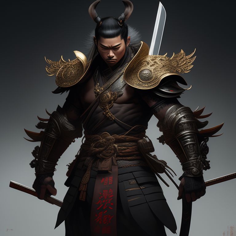 Fantasy Samurai Warrior