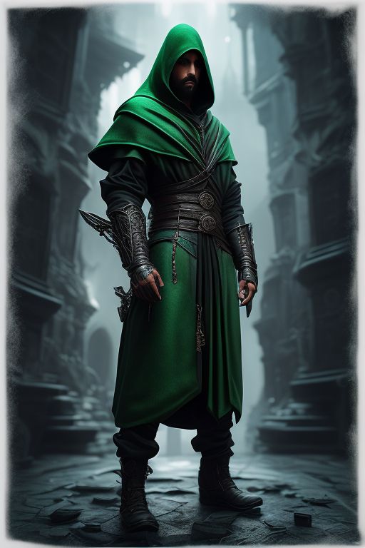 Hooded Assassin Art