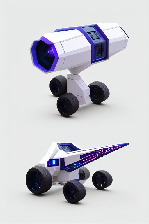 sudden-oryx948: RPG game inspired, A mobile laser cannon with wheels ...