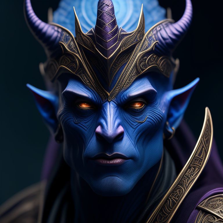 Male Tiefling Wizard